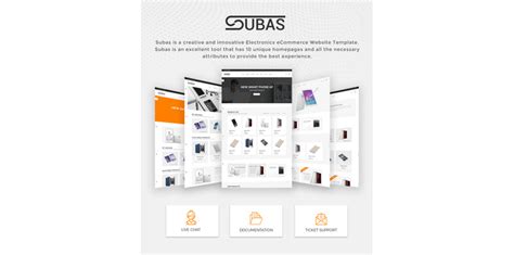Subas Electronics ECommerce Website Template