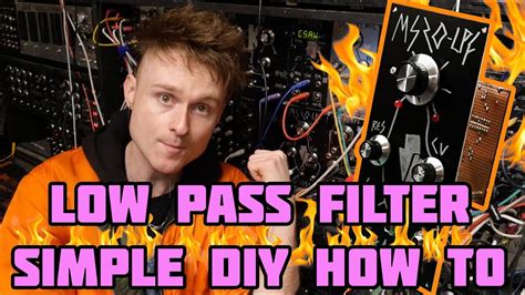 build an analog synth filter made easyyyy youtube
