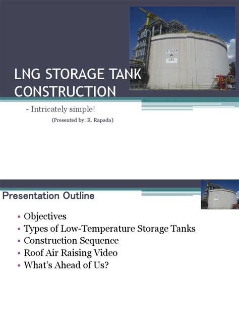 Lng Storage Tank Construction Roof Liquefied Petroleum Gas