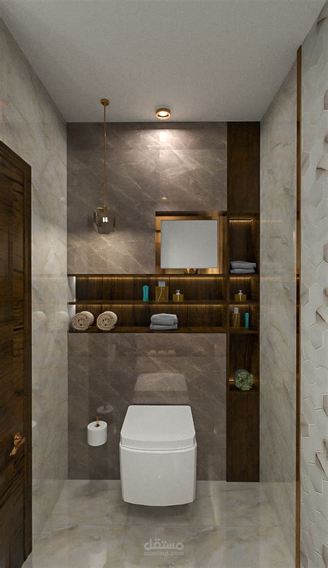 حمام ضيوف مستقل