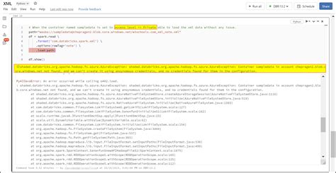 Unable To Access Container Name In Account Storage Account Using