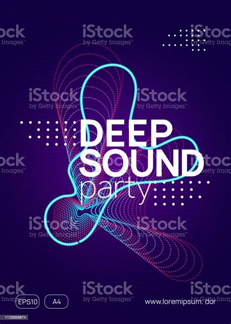 신세기 클럽 플라이어입니다 전자 댄스 음악입니다 트랜스 파티 Dj입니다 전자 사운드 페스트입니다 테크노 이벤트 포스터입니다 Dj에 대한 스톡 벡터 아트 및 기타 이미지