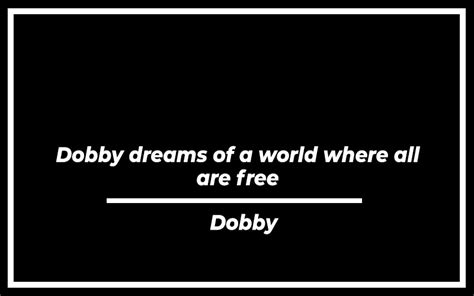 171 Best Dobby Quotes With Explanation Signatures Of Success
