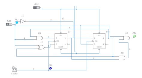 0101 Sequence Detector Multisim Live