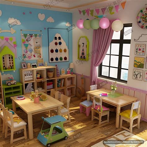 Ai创作图幼儿园教室场景 幼儿园课室 幼儿园教室 幼儿园家具 高档幼儿园 幼教小画室手工课教室 幼儿园儿童之家 幼儿园教育幼儿园设计 幼儿园俱乐部 高端幼儿园 少儿幼儿园 幼儿园陈设 幼儿园早