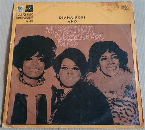 Lp Diana Ross And The Supremes Greatest Hitsex Supraphon 1969 Aukro