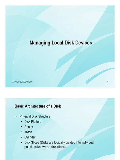 Pdf Chap02 Managing Local Disk Devices Dokumentips