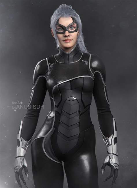 Black Cat By Anubisdhl On Deviantart Black Cat Marvel Spiderman