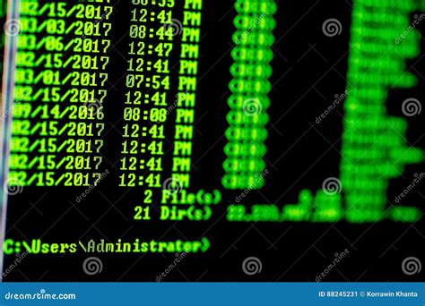 Hacker Concept Computer Binary Codes And Hands Of Thieves Stock