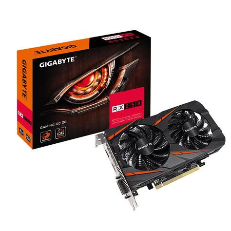 Radeon™ RX 550 Gaming OC 2G Key Features | Graphics Card - GIGABYTE Global