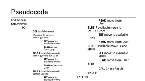 Ai Based Tic Tac Toe Game Using Minimax Algorithm Pptx
