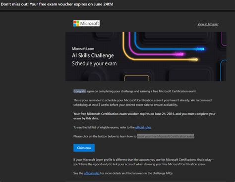 Claim My Free Microsoft Certification Exam Microsoft Qanda