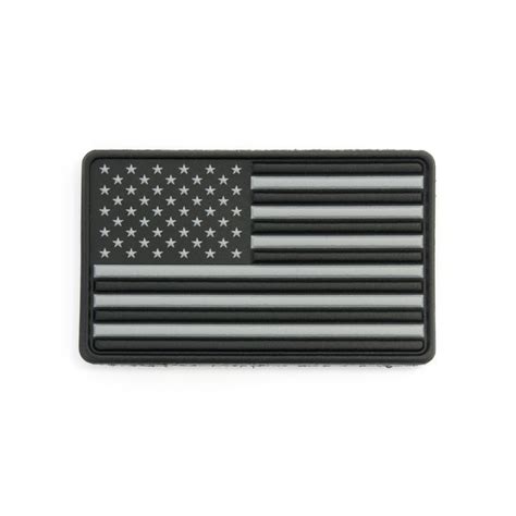 Usa Flag Patch — Made Of Pvc And Velcro Backed