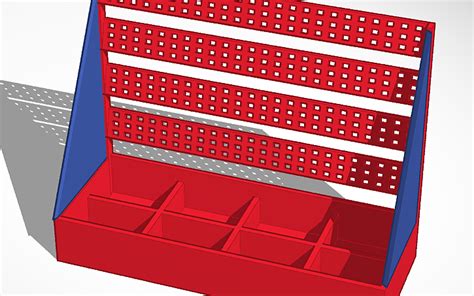 3d Design Earring Holder Tinkercad