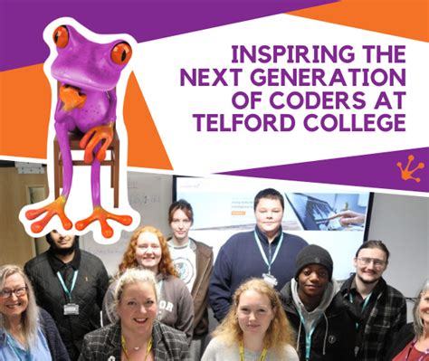 Inspiring The Next Generation Of Coders At Telford College Purple