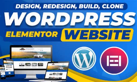 Design Professional Wordpress Elementor Website By Diprdesai Fiverr