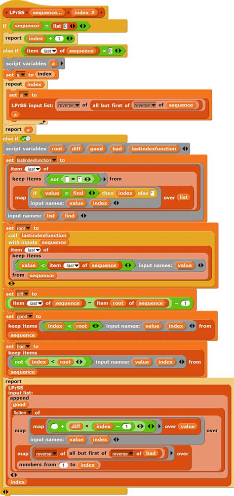 Implementation Of Large Primitive Sequence System In Snap φ ω 0 Share Your Projects Snap