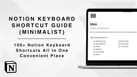 Notion Keyboard Shortcut Guide Prototion