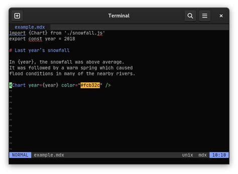 Good Enough Syntax Highlight For Mdx In Neovim Using Treesitter