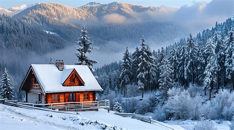 숲속의 작은 집 작은 집 동화의 집 만화 배경 일러스트 및 사진 무료 다운로드 Pngtree