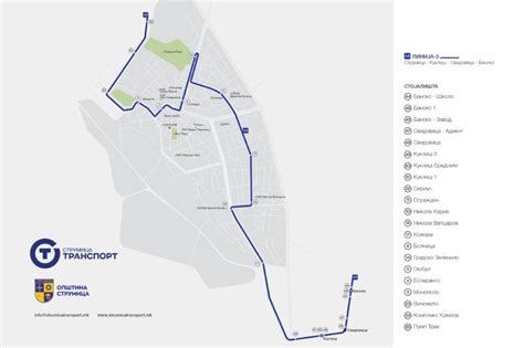 ЈАВЕН ПРЕВОЗ ВО СТРУМИЦА ТВОЈАТА ВРСКА СО СЕКОЈДНЕВИЕТО Општина Струмица