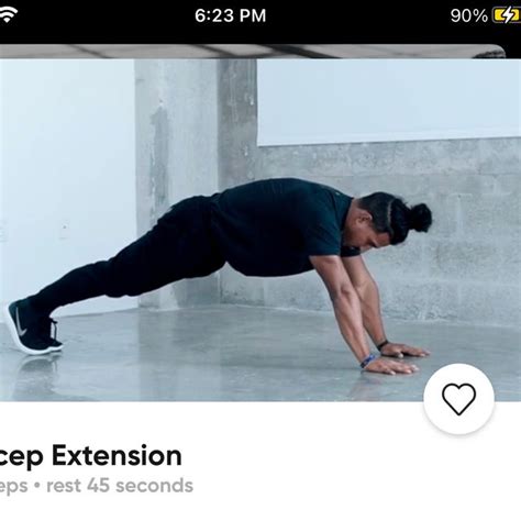 Plank Tricep Extension By Steve T Exercise How To Skimble