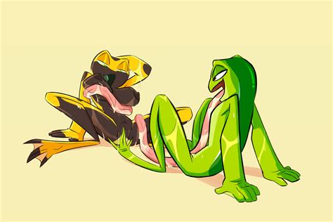 Rule 34 Amphibian Anthro Big Breasts Bodily Fluids Breasts Duo