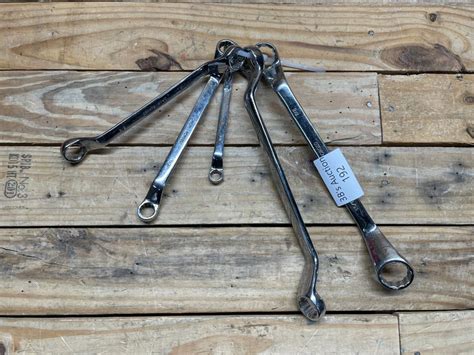 Lot Set Of Duralast Sae Offset Wrenches