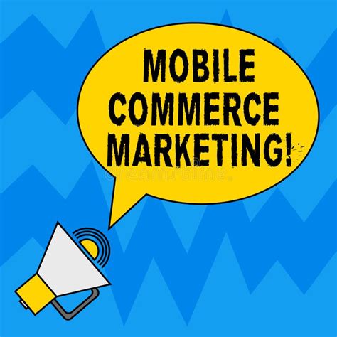 Word Writing Text Mobile Commerce Marketing Business Concept For