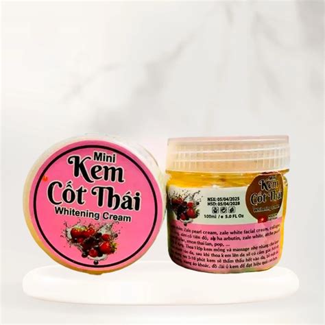 Kem Cot Thai Body Whitening Cream Body Cream 100 G Mini Compact Size