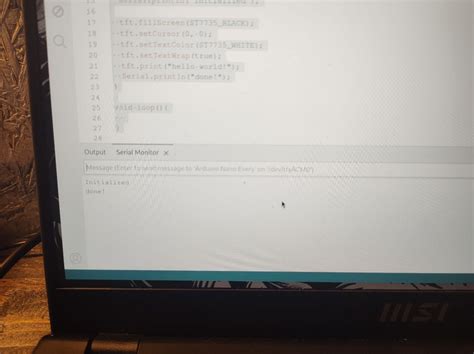 Trying To Connect St7735s Display To Arduino Nano Programming Arduino Forum