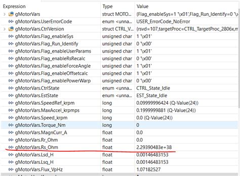 Boostxl Drv8323rs Instaspin Lab 2x Does Not Estimate Correctly Motor Drivers Forum Motor