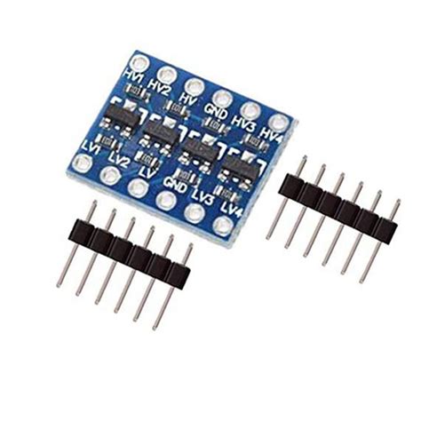 5v to 3 3v Logic Level Converter Bi Directional โมดลปรบแรงดนสำหรบ IIC UART SPI 4 ชอง