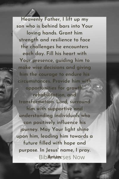 15 Helpful Prayer For Son In Jail