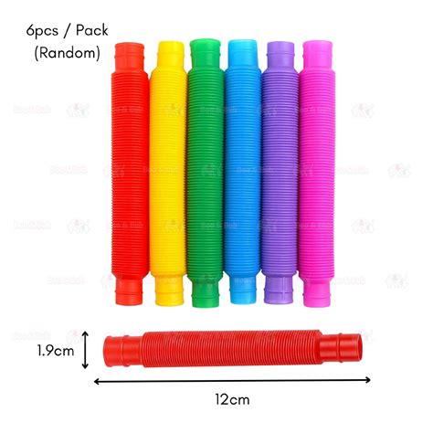 Booandbub Pop Tubes Fidget Toy Autism Toys Sensory Stretch Tubes Creativ Boo And Bub