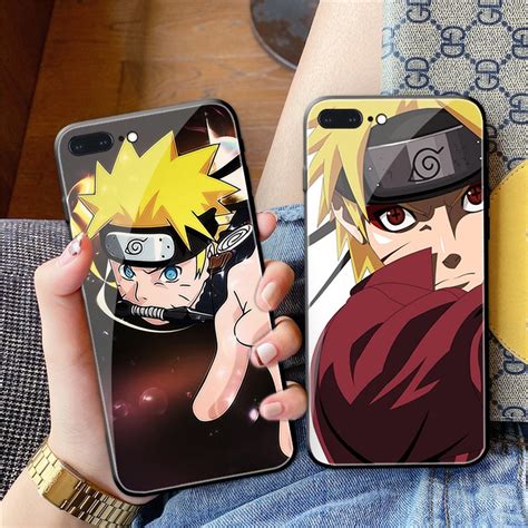 Iphone 6s ฝาครอบป้องกัน 6splus Case Se2 Iphone 7plus Iphone7 Iphone8 8plus เคสขอบนุ่ม นารูโตะ