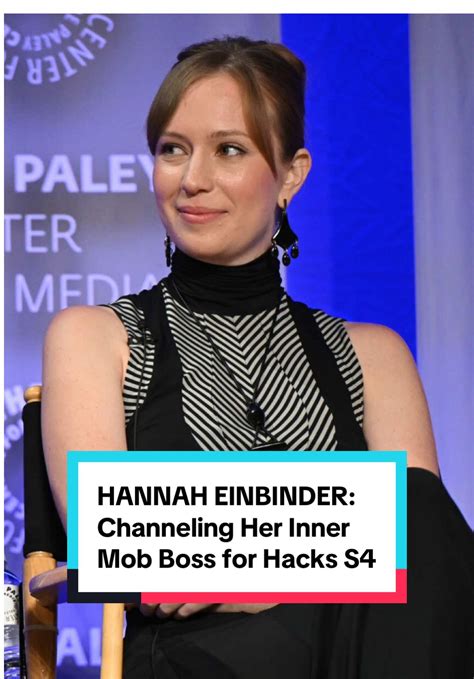 Hannaheinbinder Talks Toughening Up In Hacks Season 4 And Reveals T