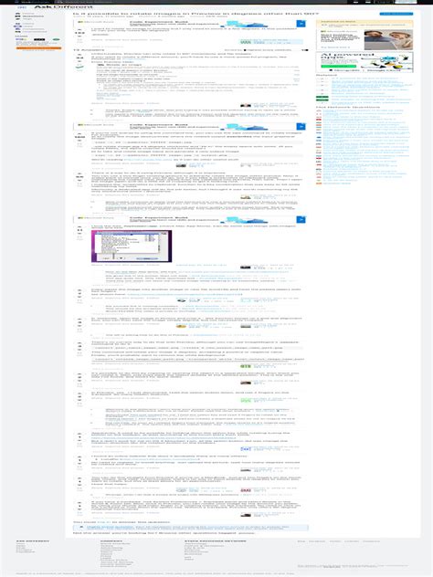 Is It Possible To Rotate Images In Preview In Degrees Other Than 90