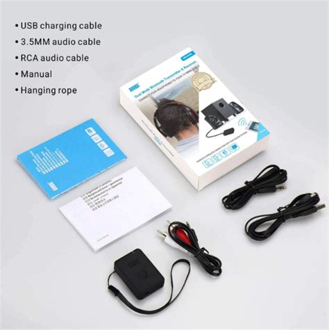 Bluetooth Transmitter AptX Low Latency August MR Wolds Detecting Metal Detecting