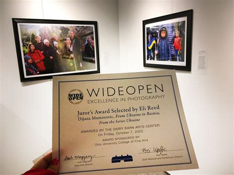 Dijana Muminović Nagrađena Za Fotografije Na Wideopen Excellence In