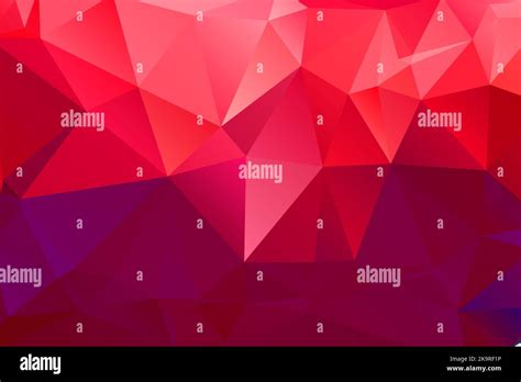Abstract Geometric Background Of Triangular Polygons Vector Illustration Retro Mosaic Triangle