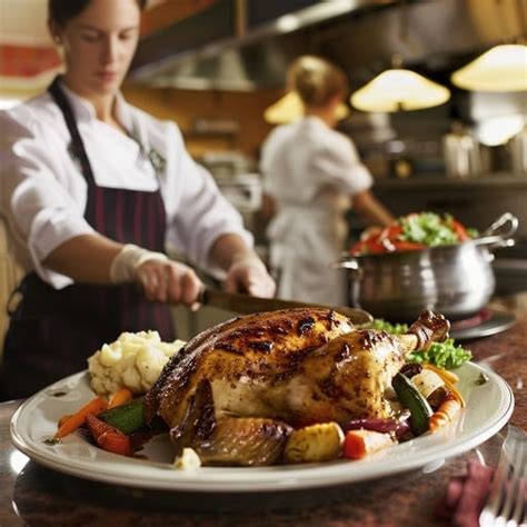 Free Chef Serving Dinner Photo Chef Dinner Kitchen Download At