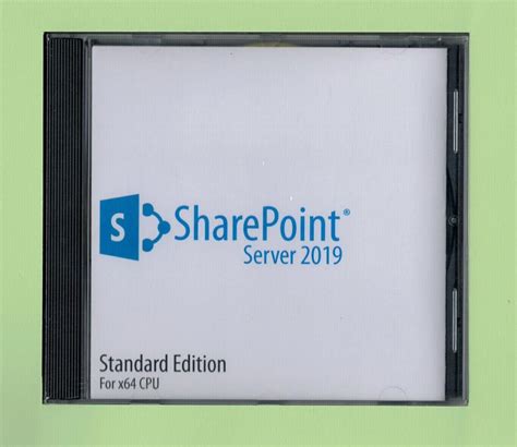 Sharepoint Server 2019 Standard Edition 64 Bit With Unlimited User Cals Ebay