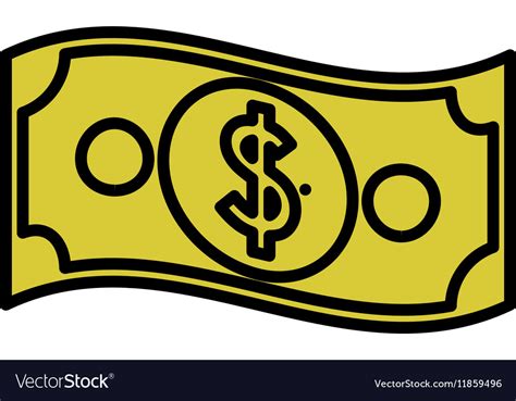 Isolated Bill Design Royalty Free Vector Image