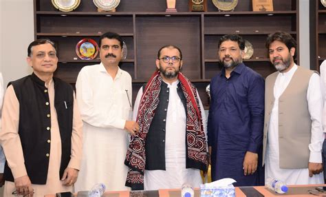 Director General Kda Syed Shujaat Hussain Visits Karachi Press Club Kpc