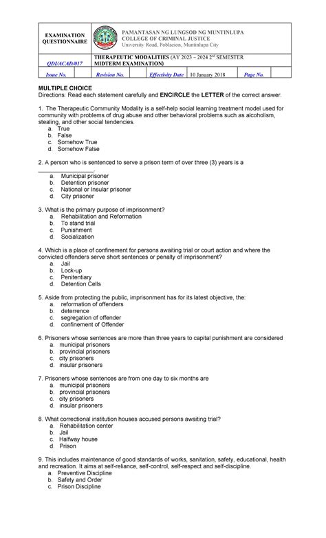 Irf Blank Irf Form Philippine National Police Incident Record Form Irf Entry Number Type Of