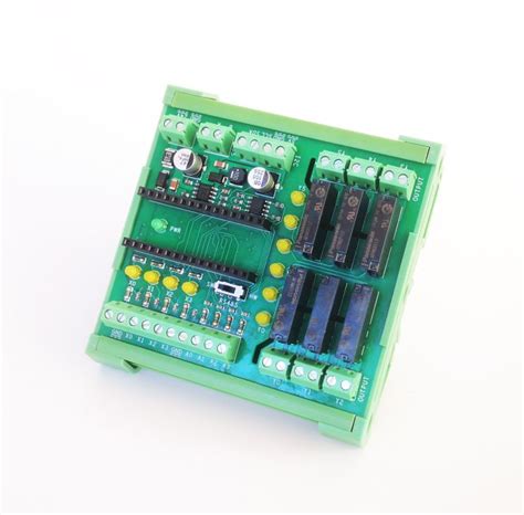 โมดลสำหรบขนสง Arduino Nano PLC โมดล RS485 I2C อนาลอกปอนขอมลดจตลเอาทพทรเลย