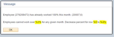 Peoplesoft How Do I Pass Bind Variables To Message Explain Text In