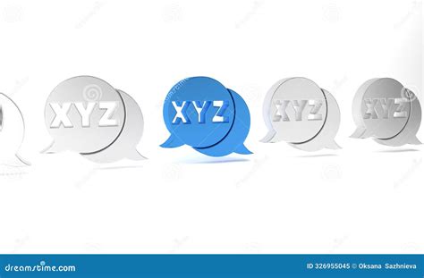 Blue Xyz Coordinate System On Chalkboard Icon Isolated On White Background Xyz Axis For Graph