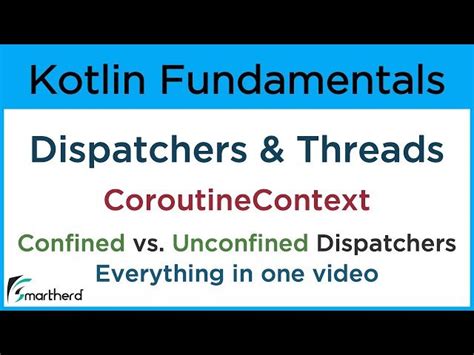 Free Video Kotlin Dispatchers Coroutinecontext And Coroutinescope From Smartherd Class Central